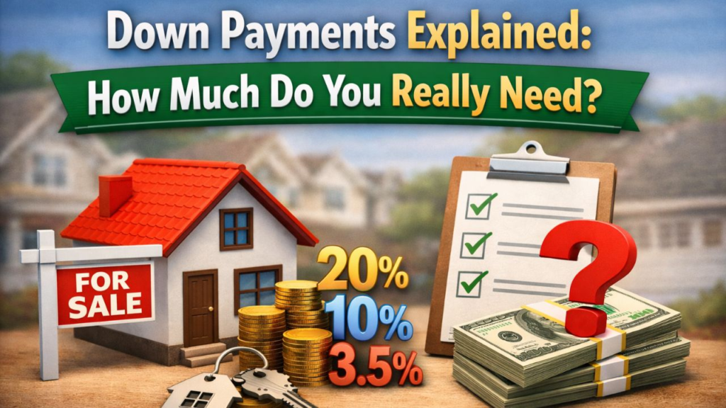 Down Payments Explained: How Much Do You Really Need? - Online Mortgage ...